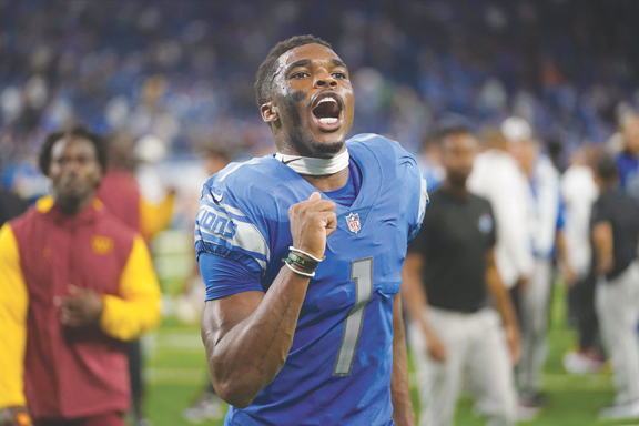 Quarterback Jared Goff throws 4 touchdown passes in Detroit Lions’ 36 ...